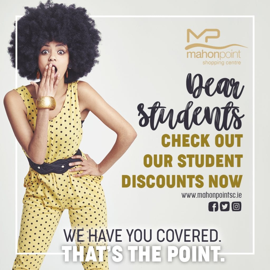 Student Discount at Mahon Point | Mahon Point Shopping Centre