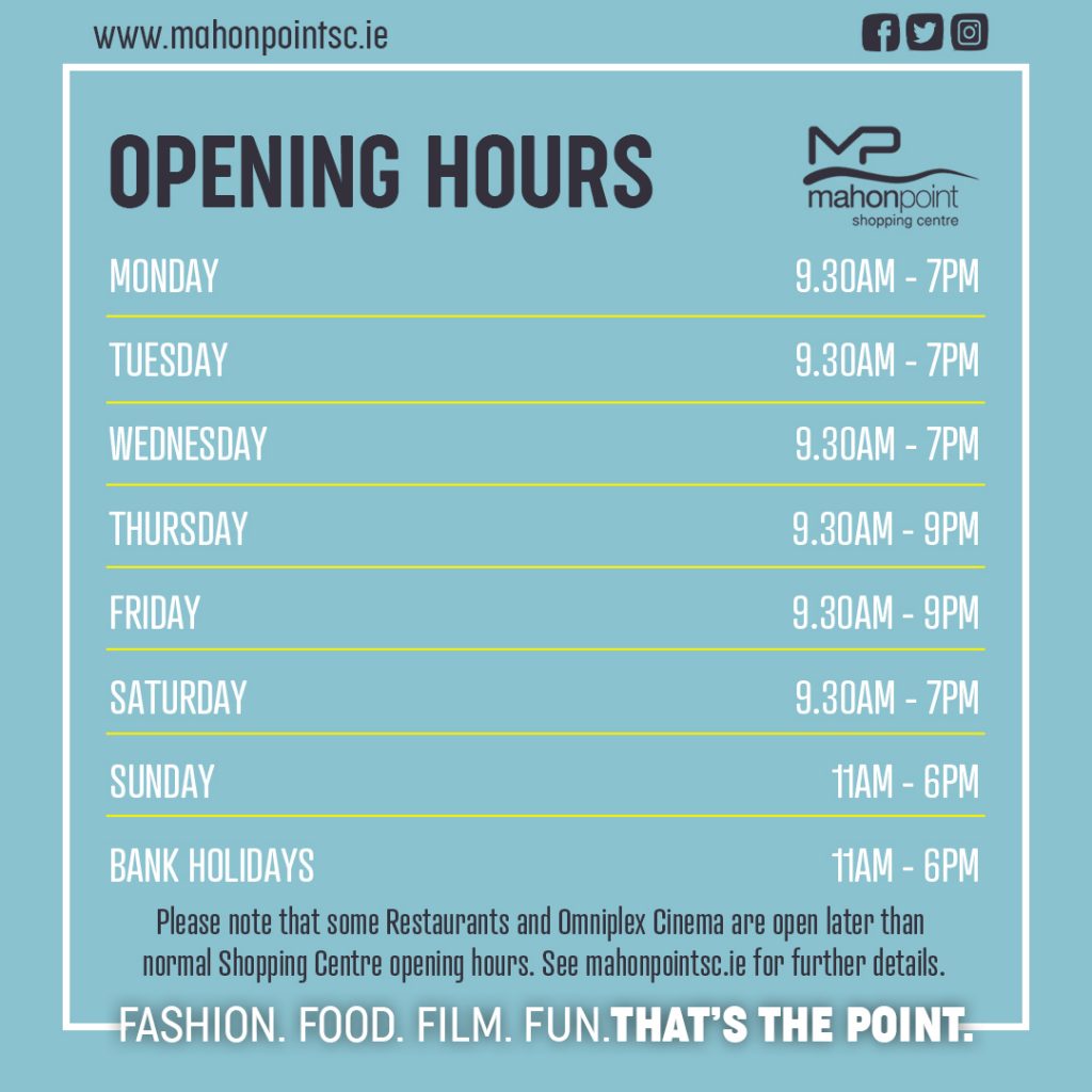 opening | Mahon Point Shopping Centre