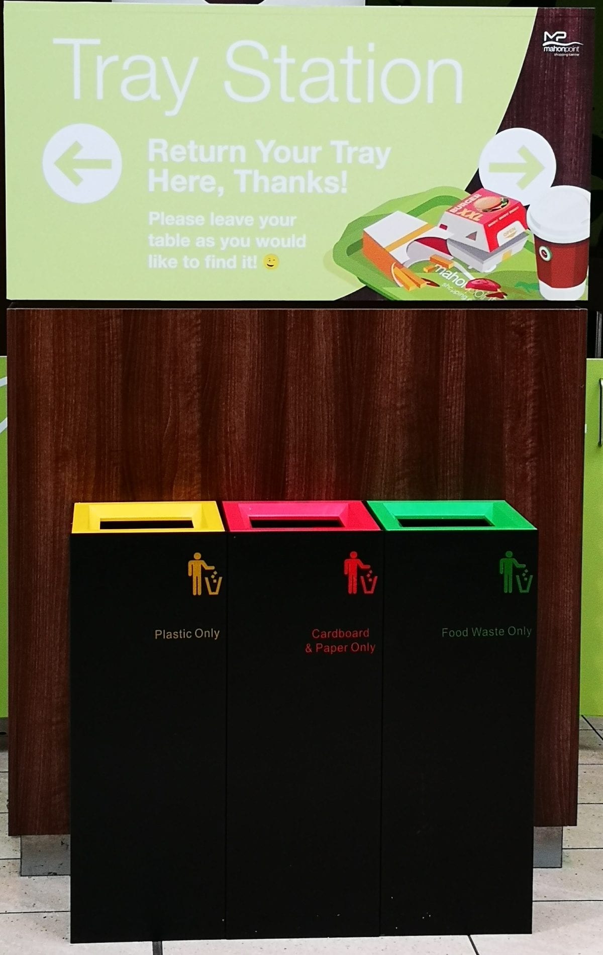 Tray Station Updated | Mahon Point Shopping Centre