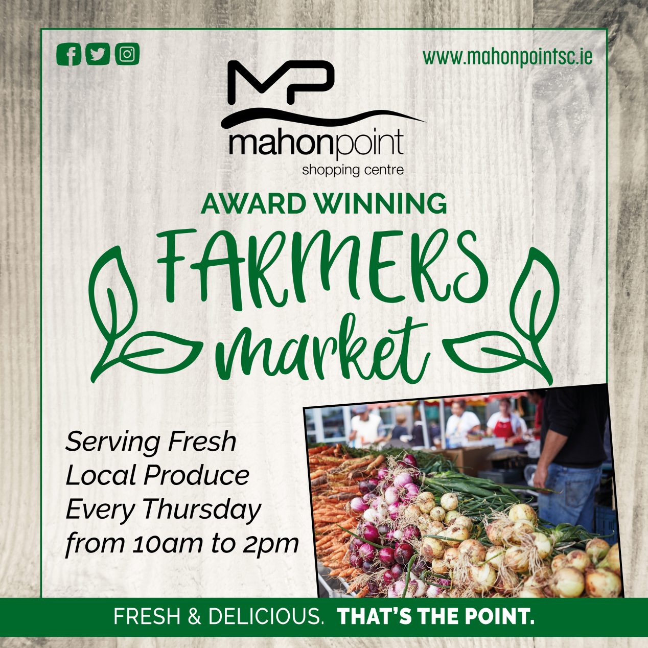 Farmers Market every Thursday | Mahon Point Shopping Centre