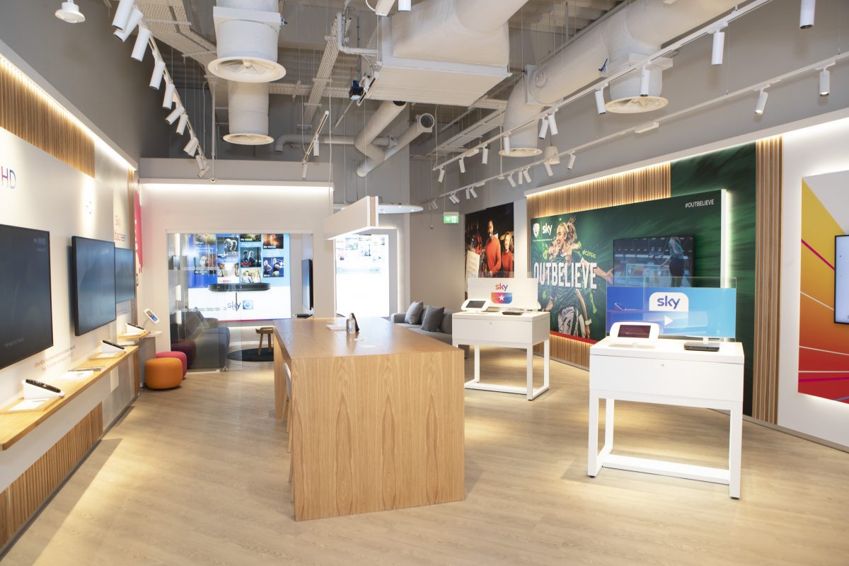 Sky opens flagship store | Mahon Point Shopping Centre