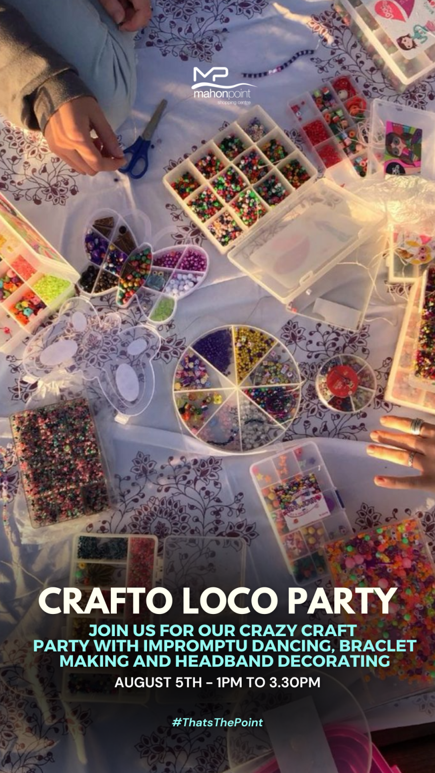 Crazy craft party | Mahon Point Shopping Centre