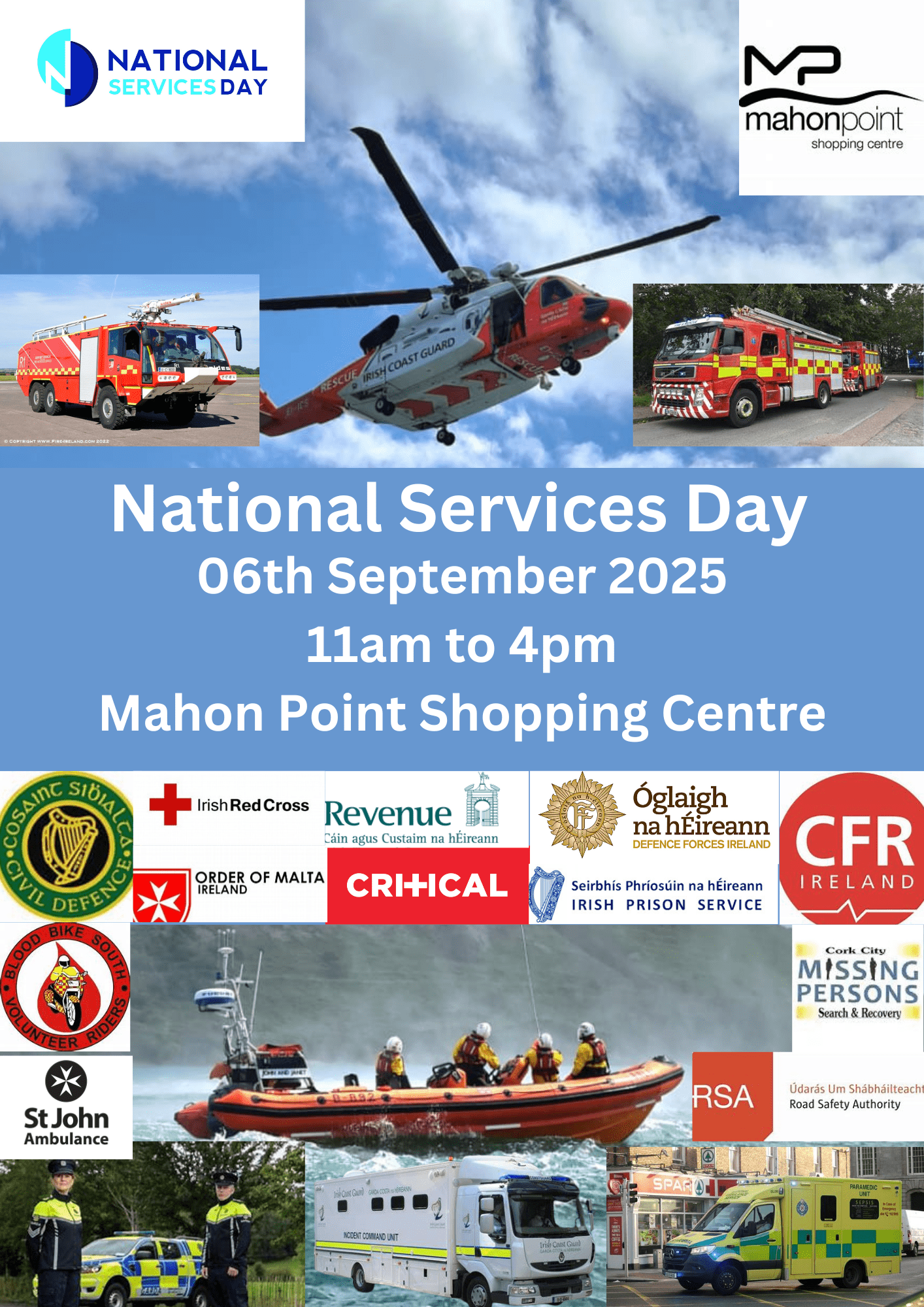 National Services Day returns on September 6th | Mahon Point Shopping ...
