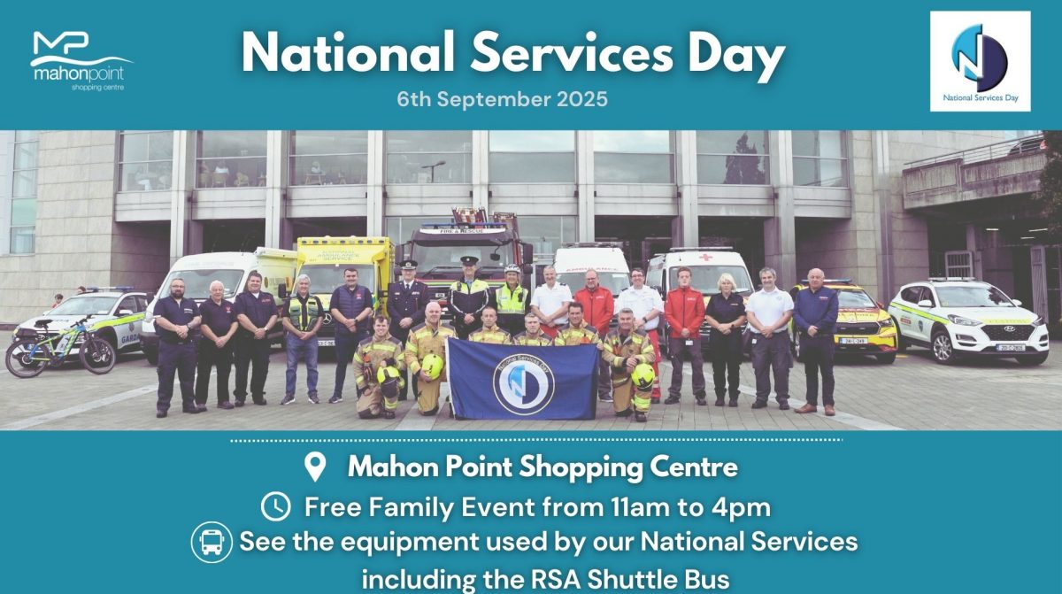 National Services Day returns on September 6th | Mahon Point Shopping ...